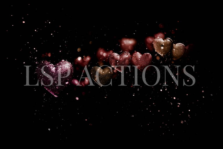 Bokeh Heart Overlays – LSP Actions by Lemon Sky